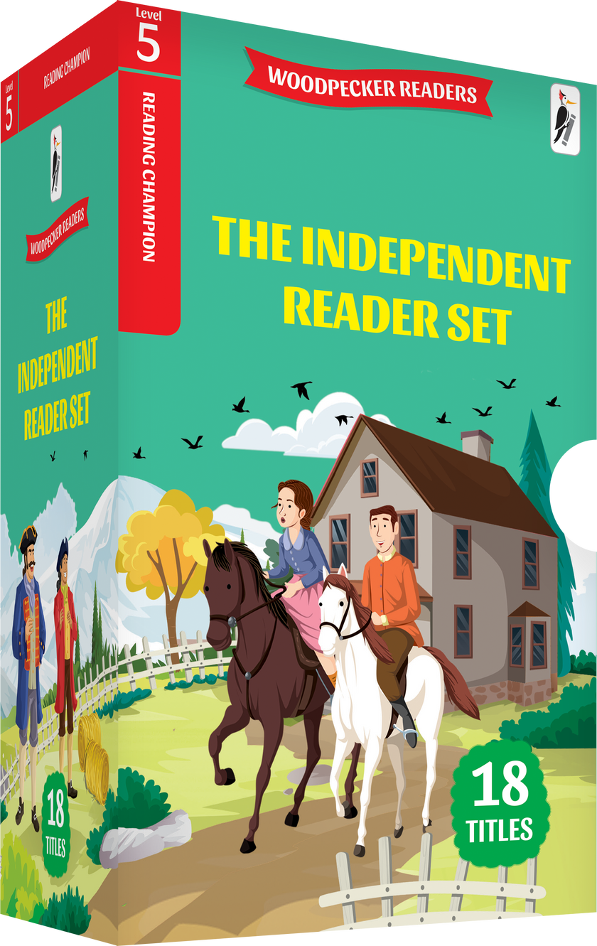 The Independent Reader Set (Level 5) (18 Vol. Boxed Set) – Woodpecker Books