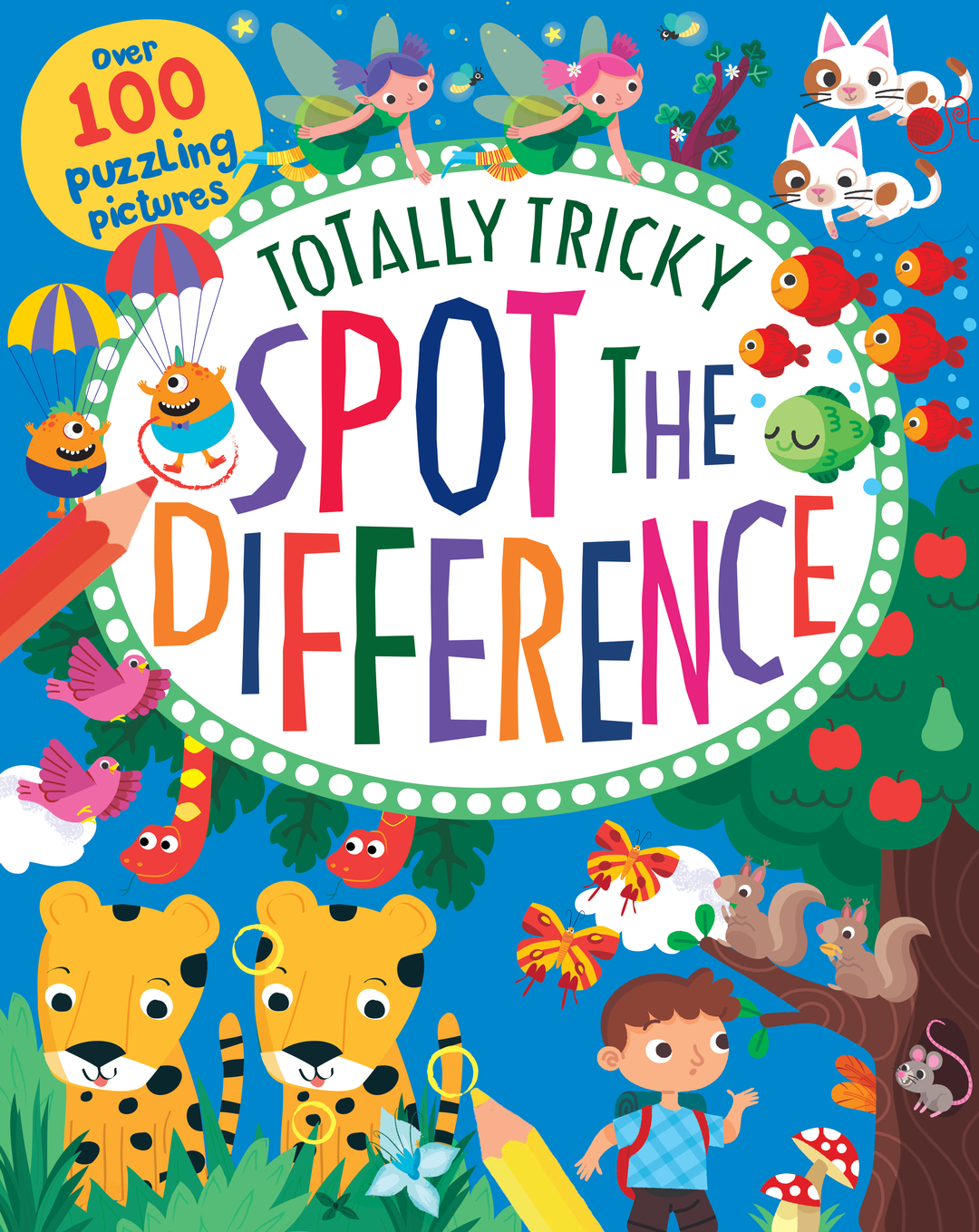 Totally Tricky Spot the Difference – Woodpecker Books