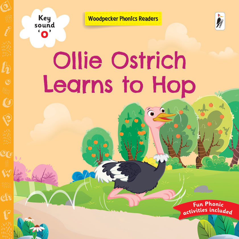 Ollie Ostrich Learns to Hop – Woodpecker Books