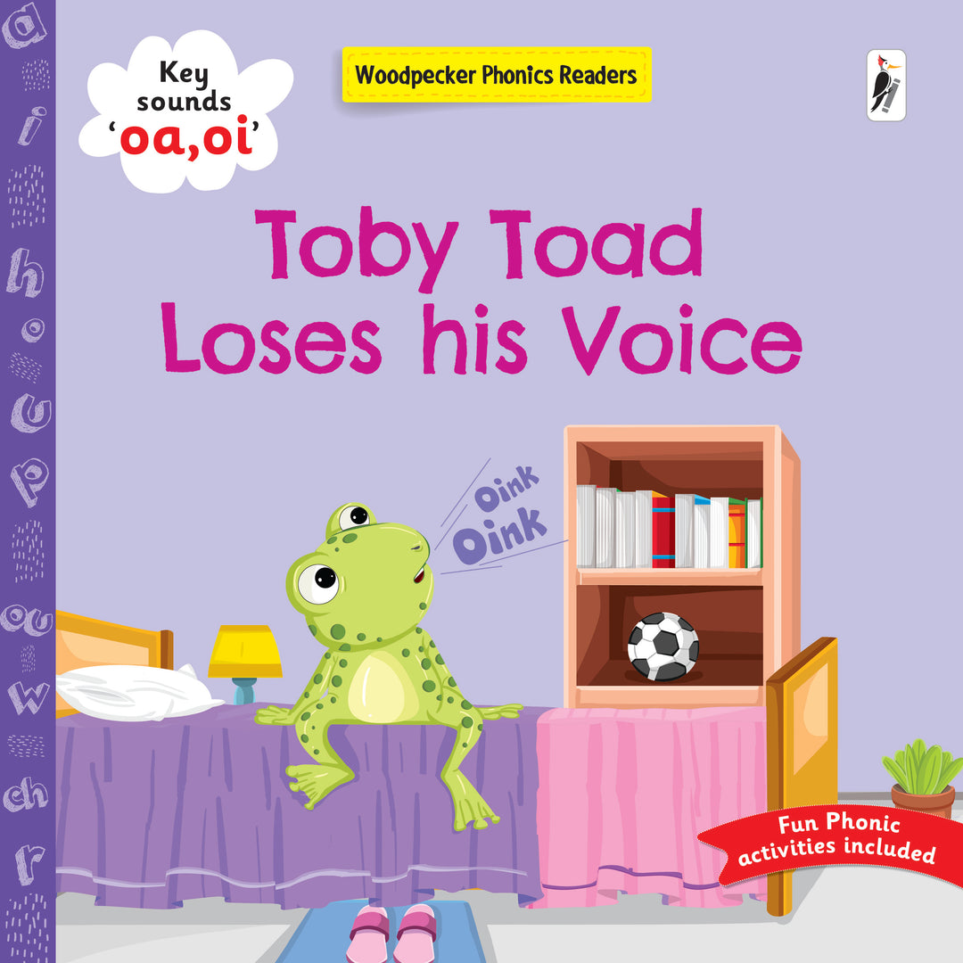 Toby Toad Loses his Voice – Woodpecker Books